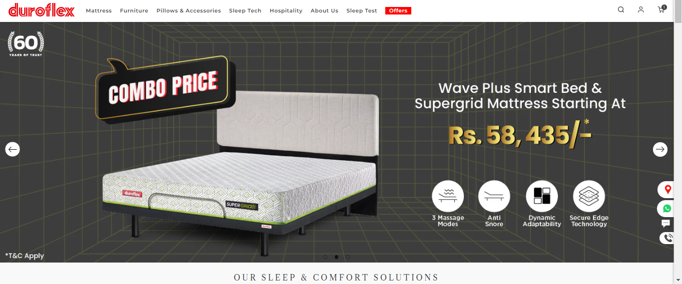 Duroflex - Binary - Ecommerce Experts